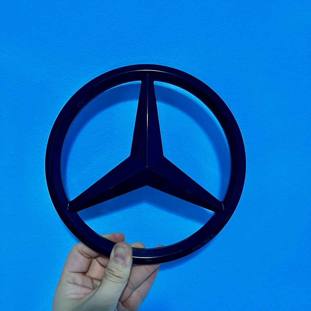 Mercedes front black emblem/ Logo, Car Accessories, Accessories on ...