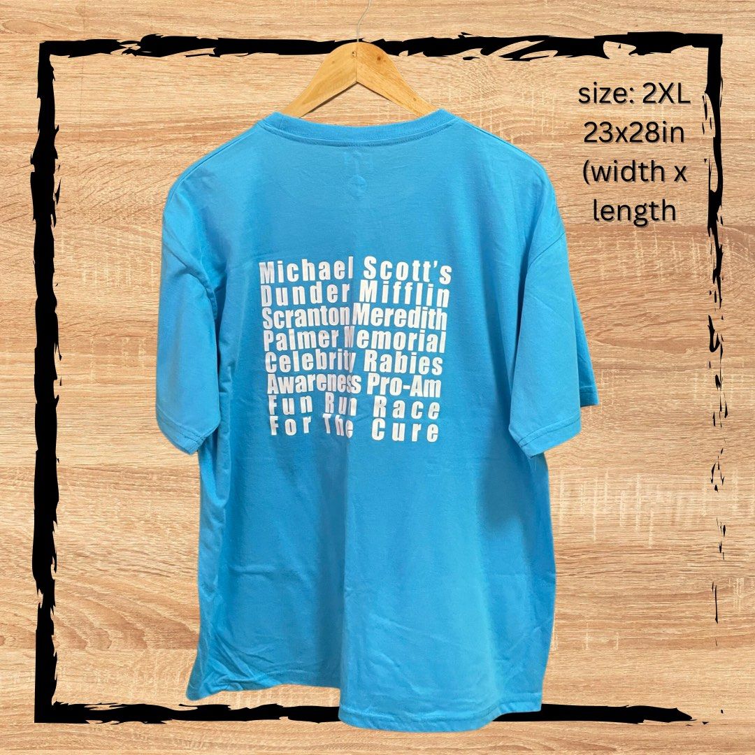 Michael Scott Dunder Mifflin Rabies awareness fun run Race for the cure ...