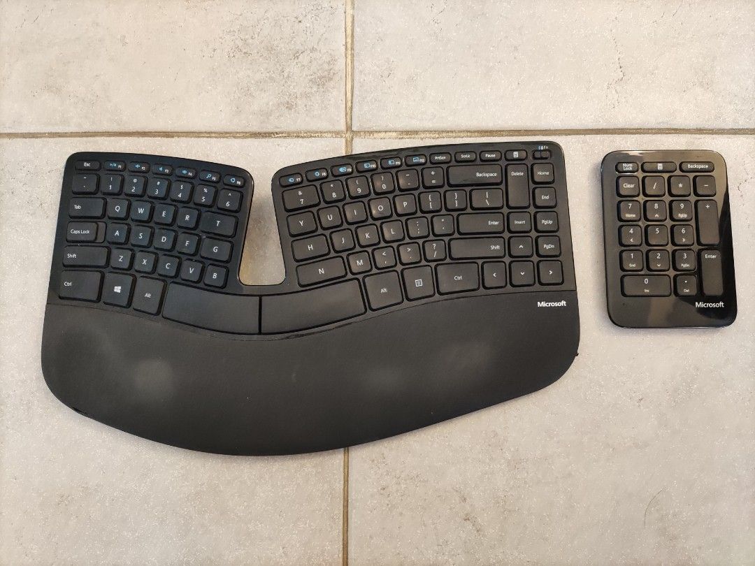 Microsoft sculpt keyboard, 電腦＆科技, 電腦周邊及配件, 電腦鍵盤及相關產品 - Carousell