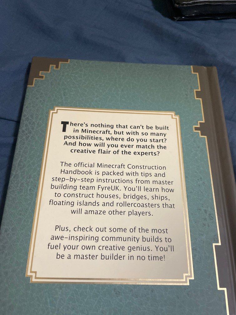 Minecraft Construction Guide, Hobbies & Toys, Books & Magazines ...