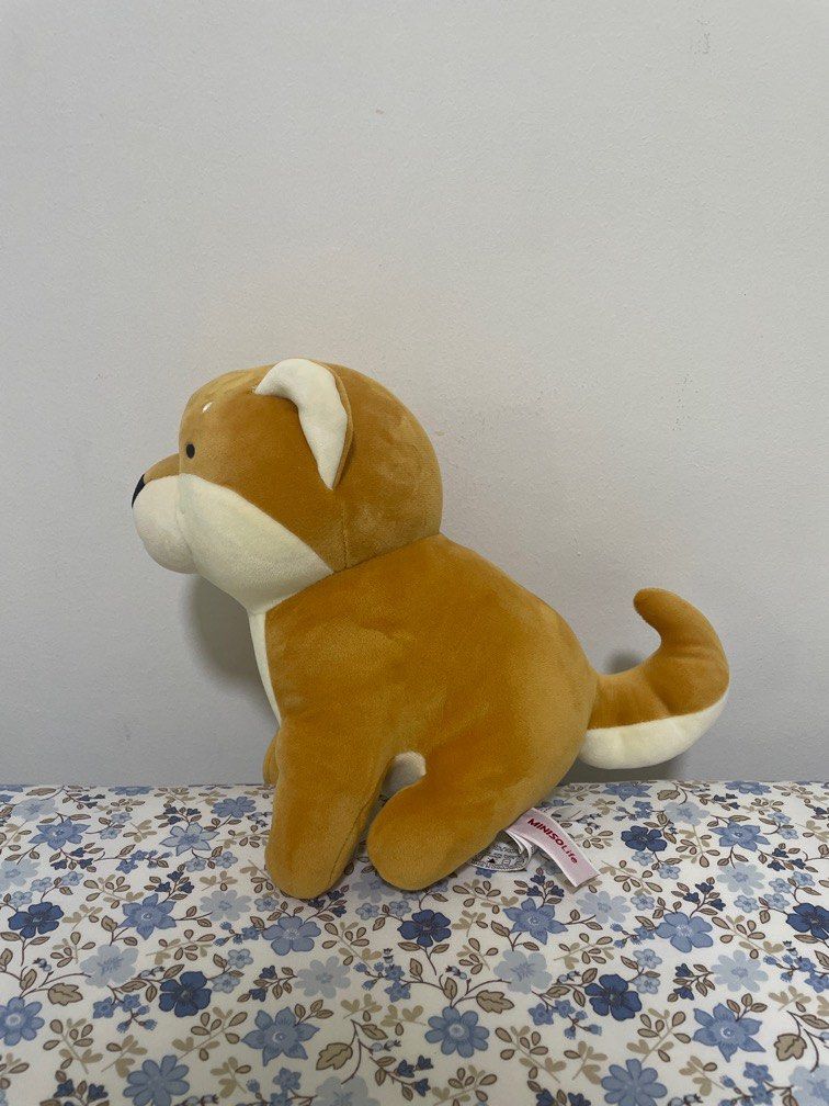 Miniso Shiba Dog Softtoy, Hobbies & Toys, Toys & Games on Carousell
