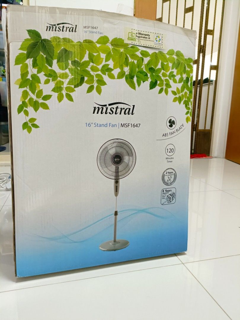 Mistral Stand Fan, Furniture & Home Living, Lighting & Fans, Fans on ...