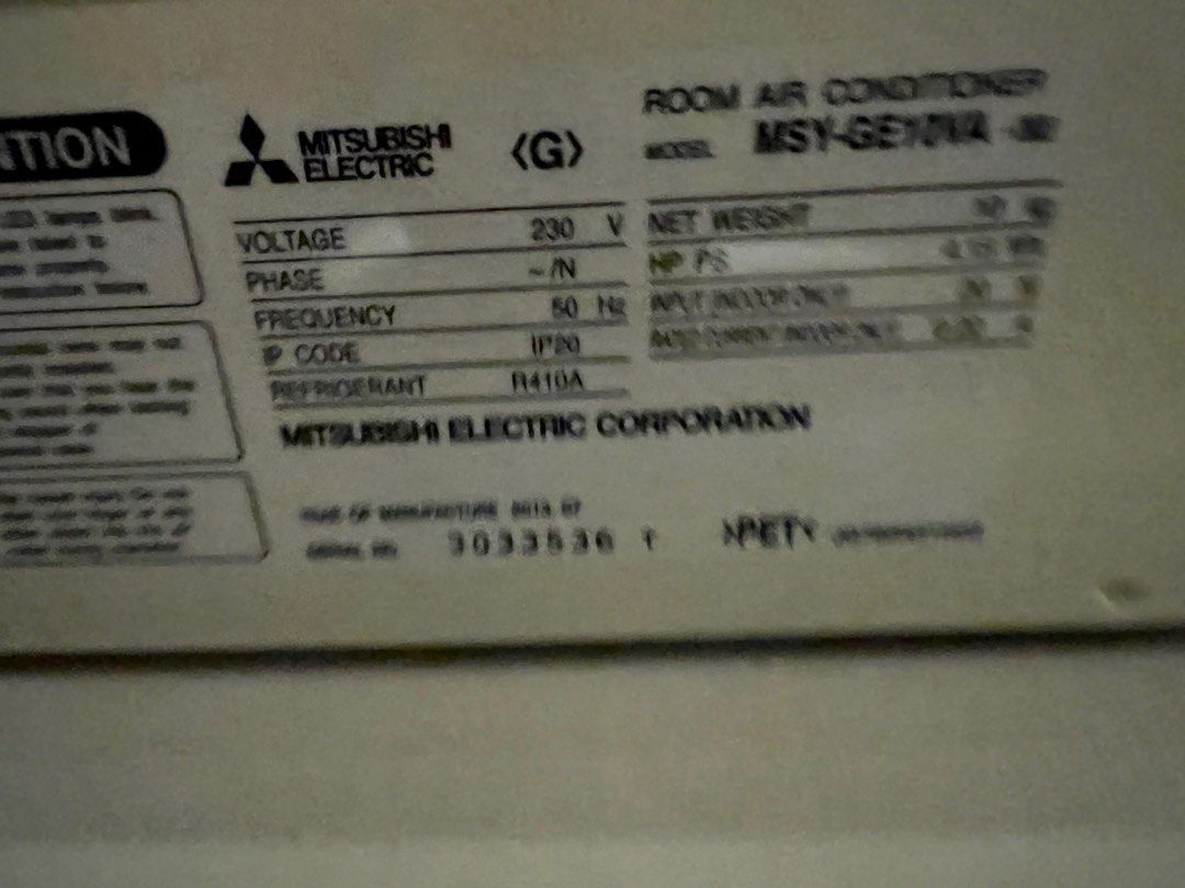 Mitsubishi StarMax System 3, Fan coil + compressor, TV & Home ...