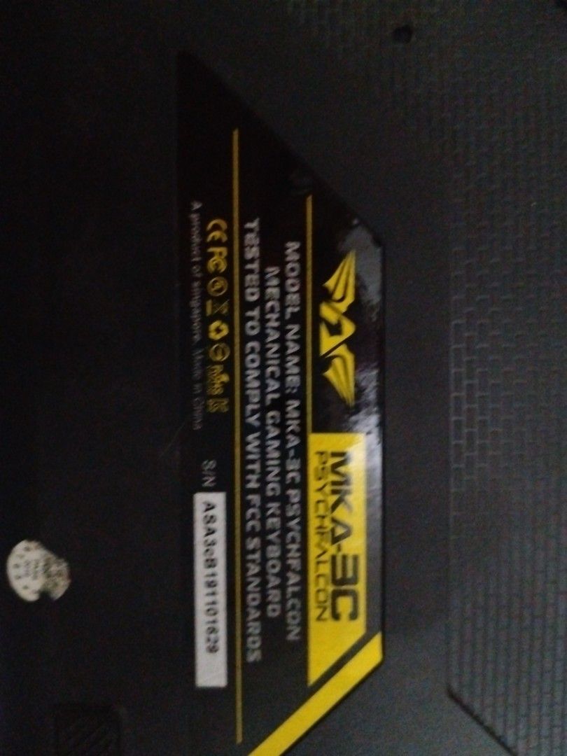 Mka -3c psychfalcon, Computers & Tech, Parts & Accessories, Computer ...