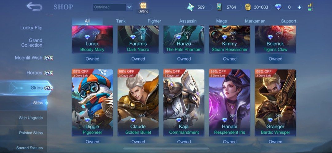 Mobile Legends Account, Video Gaming, Video Games, Others on Carousell