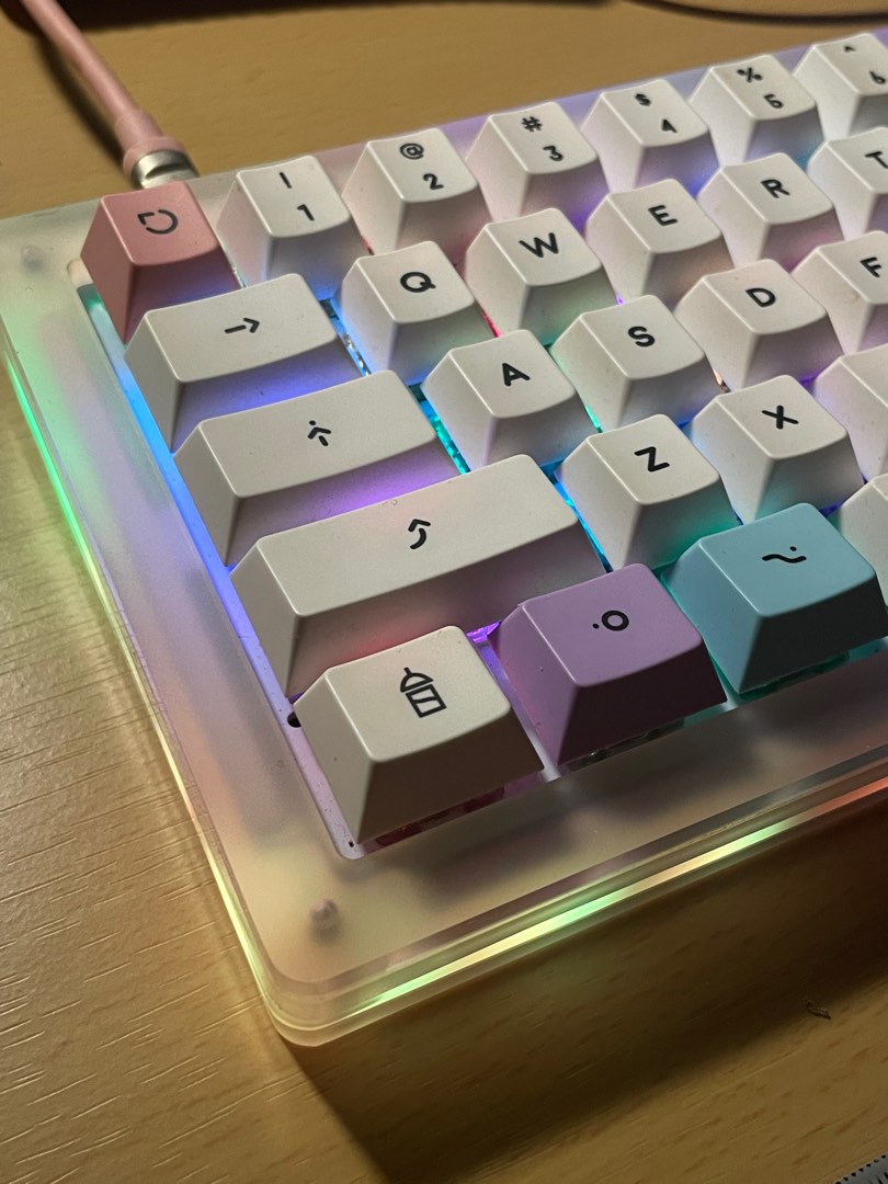 Modded Akko ACR67 Barebones Mechanical Keyboard, Computers & Tech ...