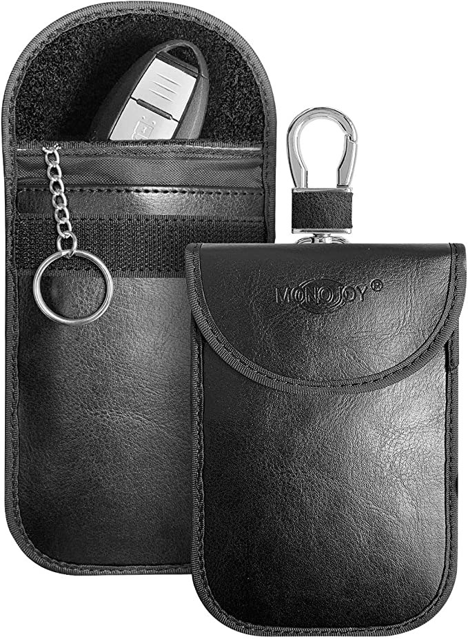 MONOJOY RFID Pouch Faraday Bags: Faraday Bag for Key Fob RFID Blocking ...