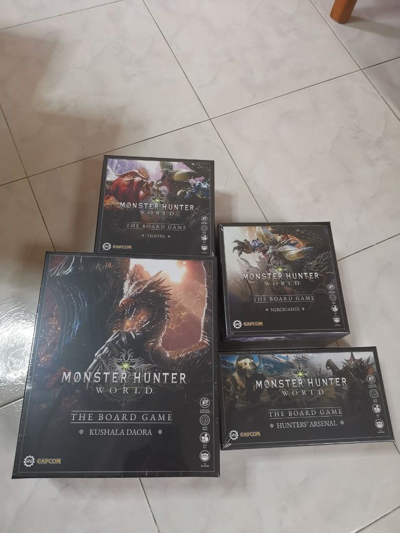 Monster Hunter Board Game, Hobbies & Toys, Memorabilia & Collectibles ...