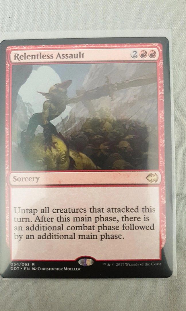 MTG Relentless Assault, Hobbies & Toys, Toys & Games on Carousell
