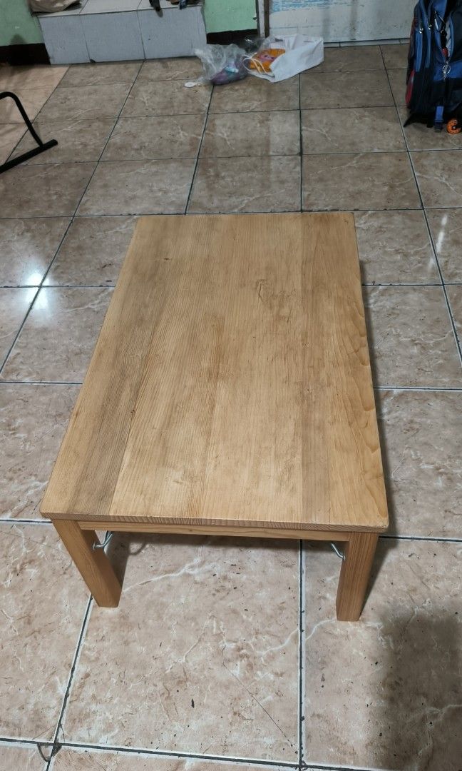 MUJI FOLDING TABLE, Furniture & Home Living, Furniture, Tables & Sets ...