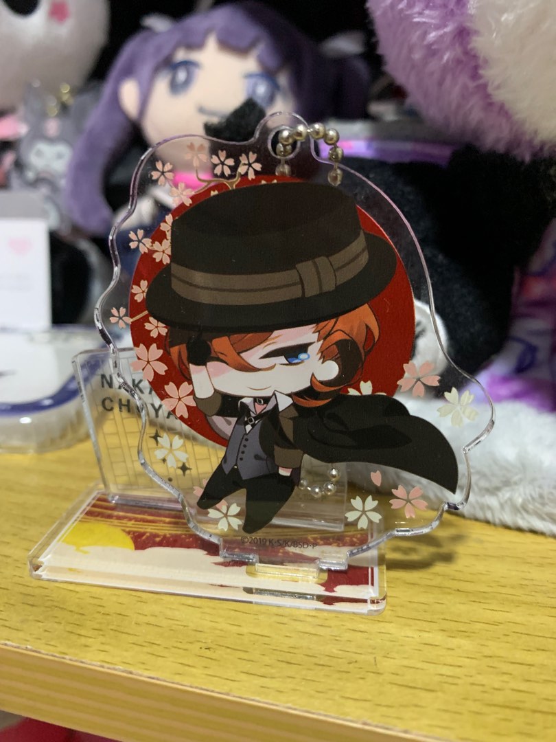 Nakahara chuuya acrylic stand , Hobbies & Toys, Toys & Games on Carousell