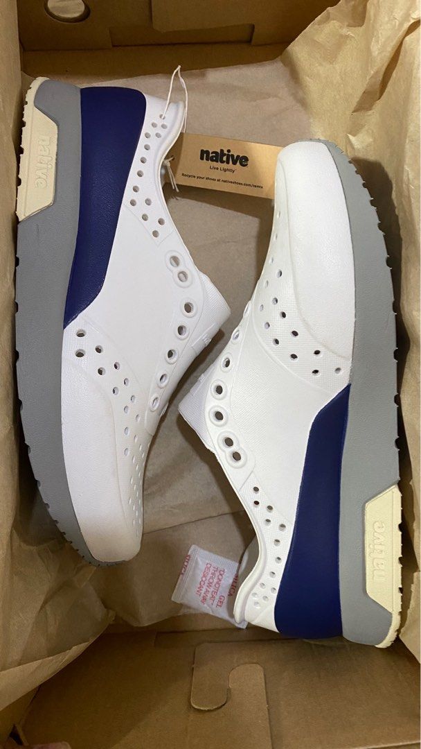 NATIVE LENNOX BLOCK WOMEN SIZE 8, Women's Fashion, Footwear, Sneakers ...
