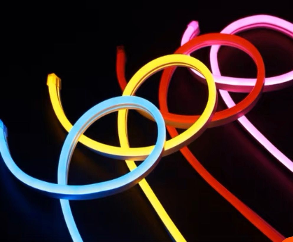Neon LED Strip Light Neon Light Strip 12V Silicone LED Neon Rope Light ...