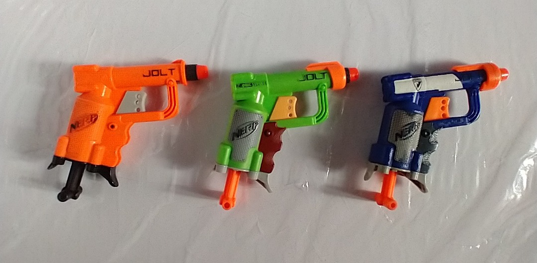 Nerf Jolt 3-Pack Blasters Toy Gun USA, Hobbies & Toys, Toys & Games on ...