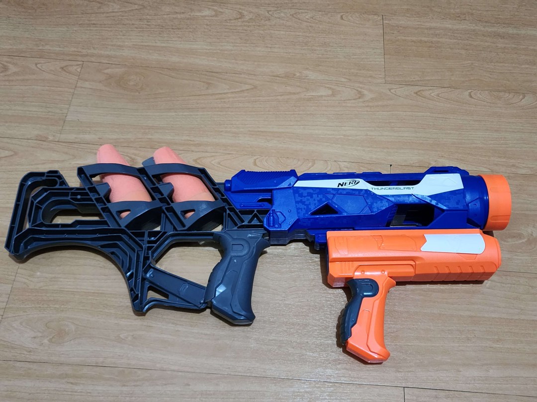 Nerf thunder blast, Hobbies & Toys, Toys & Games on Carousell