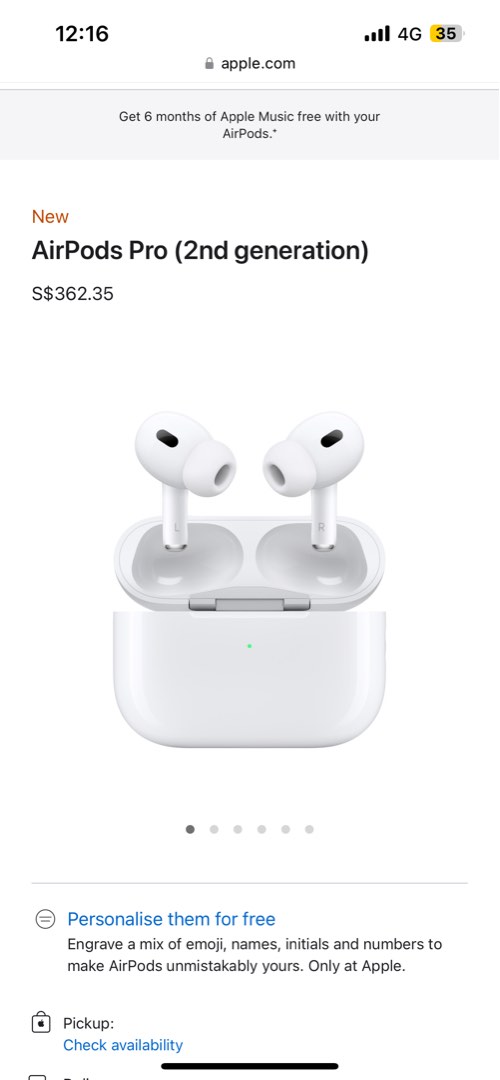 NEW Apple Airpod Pro Gen 2, Audio, Earphones on Carousell