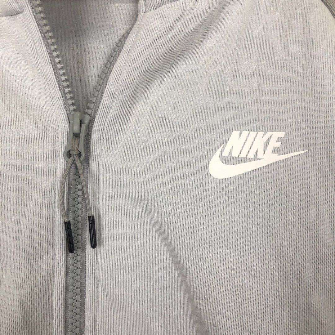 NIKE TWO TONE TECH FLEECE JACKET on Carousell