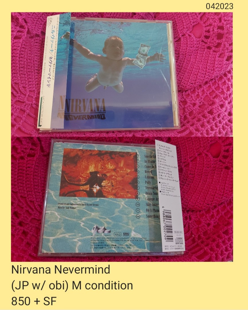 Nirvana Nevermind CD (unsealed), Hobbies & Toys, Music & Media, CDs ...