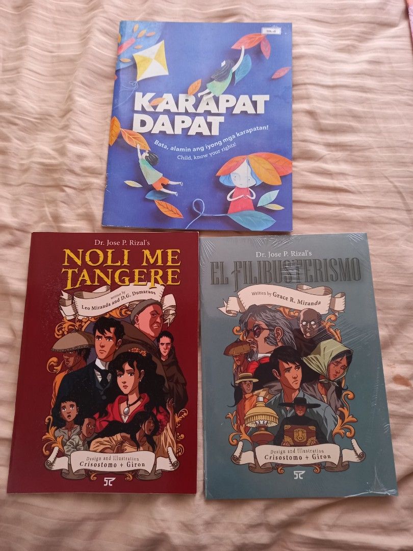Noli Me Tangere, El Filibusterismo, Karapatdapat activity book filipino ...