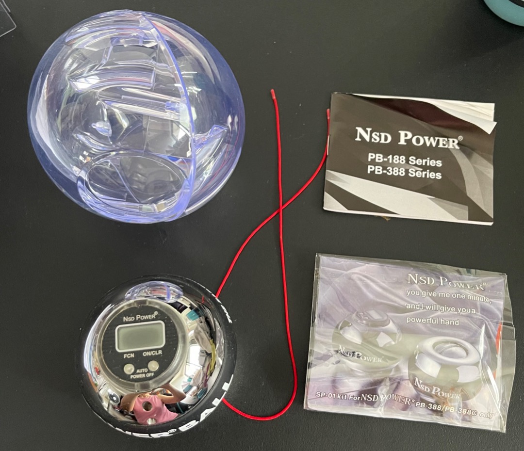 NSD Power Ball 388C, Sports Equipment, Exercise & Fitness, Weights ...