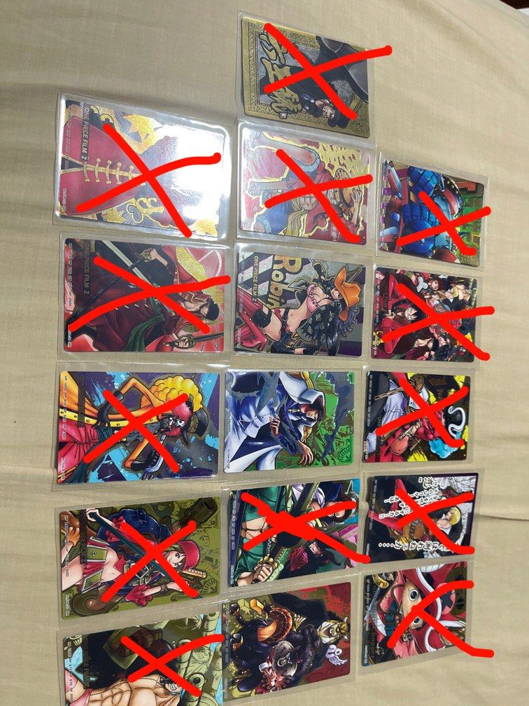 One piece AR carddass formation, Hobbies & Toys, Toys & Games on Carousell