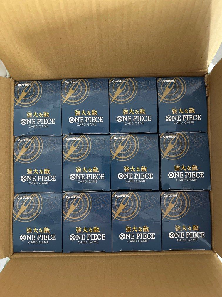 One Piece TCG OP3 Filter boxes, Hobbies & Toys, Toys & Games on Carousell