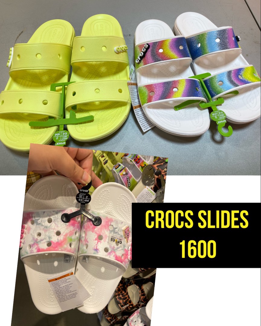 Original Crocs Slides (From Singapore), Women's Fashion, Footwear ...