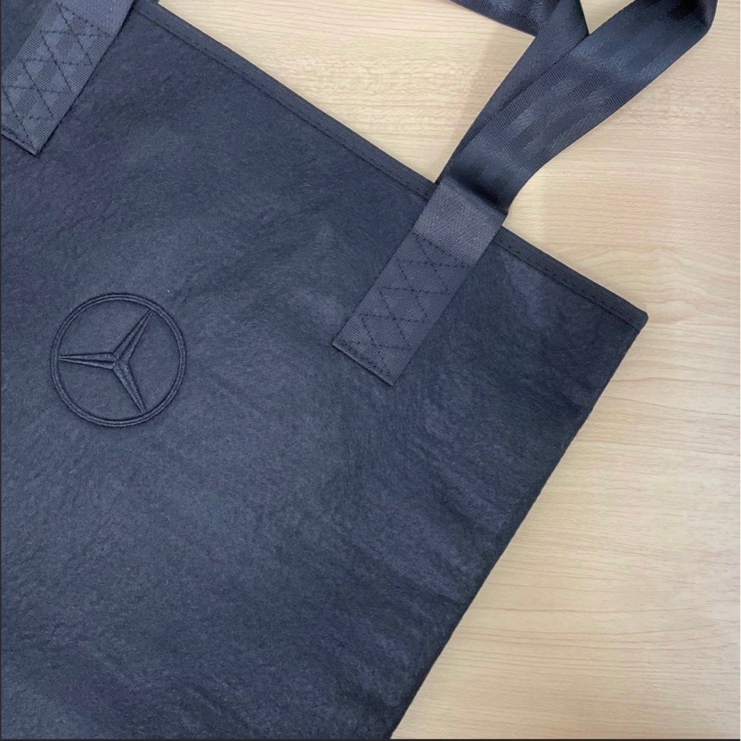 Original Mercedes Benz Tote Bag (Black), Women's Fashion, Bags ...