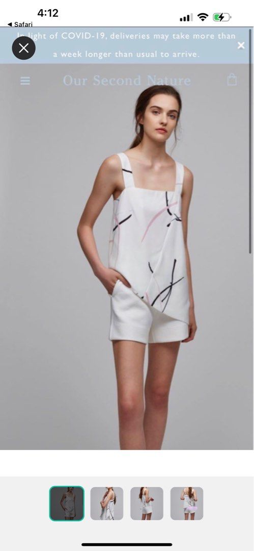 OSN Canvas Top, Women's Fashion, Tops, Sleeveless on Carousell