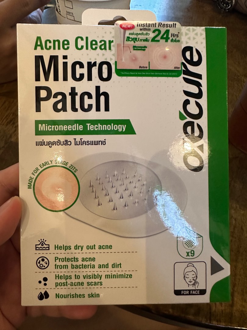 Oxecure Acne Clear Micro Patch w/ Microneedle, Beauty & Personal Care ...