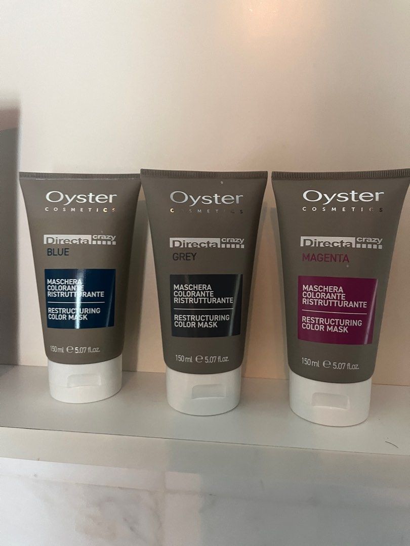 Oyster Cosmetics Hair Color Mask, Beauty & Personal Care, Hair on Carousell