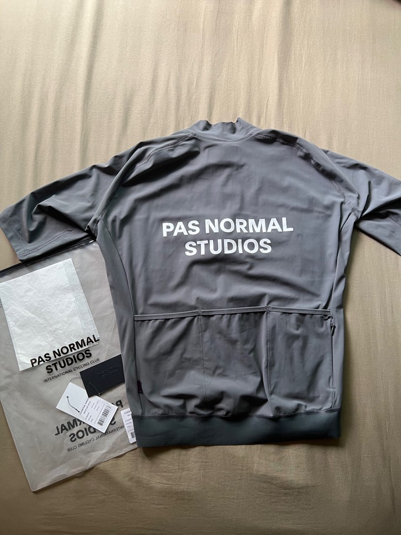 Pas Normal Studios PNS Essential Jersey Dark Grey S, Men's Fashion ...