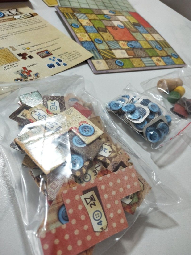Patchwork by Uwe Rosenberg, Hobbies & Toys, Toys & Games on Carousell