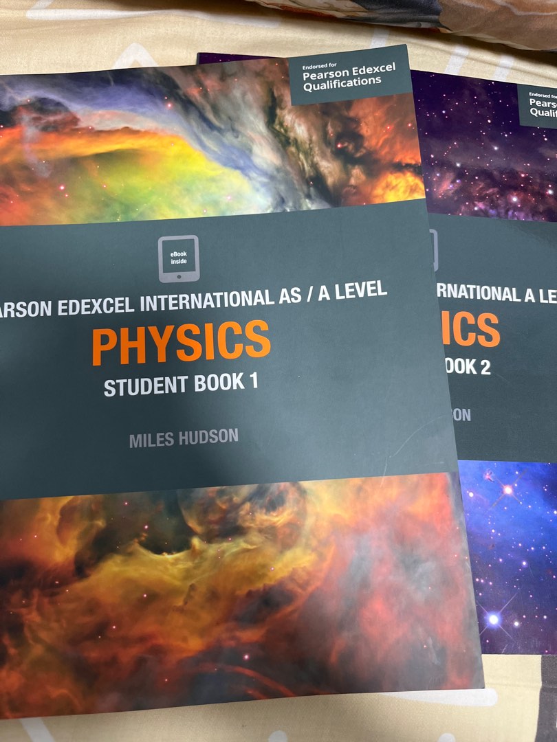 Pearson Edexcel International A level Physics Student Book 1 and Book 2 ...