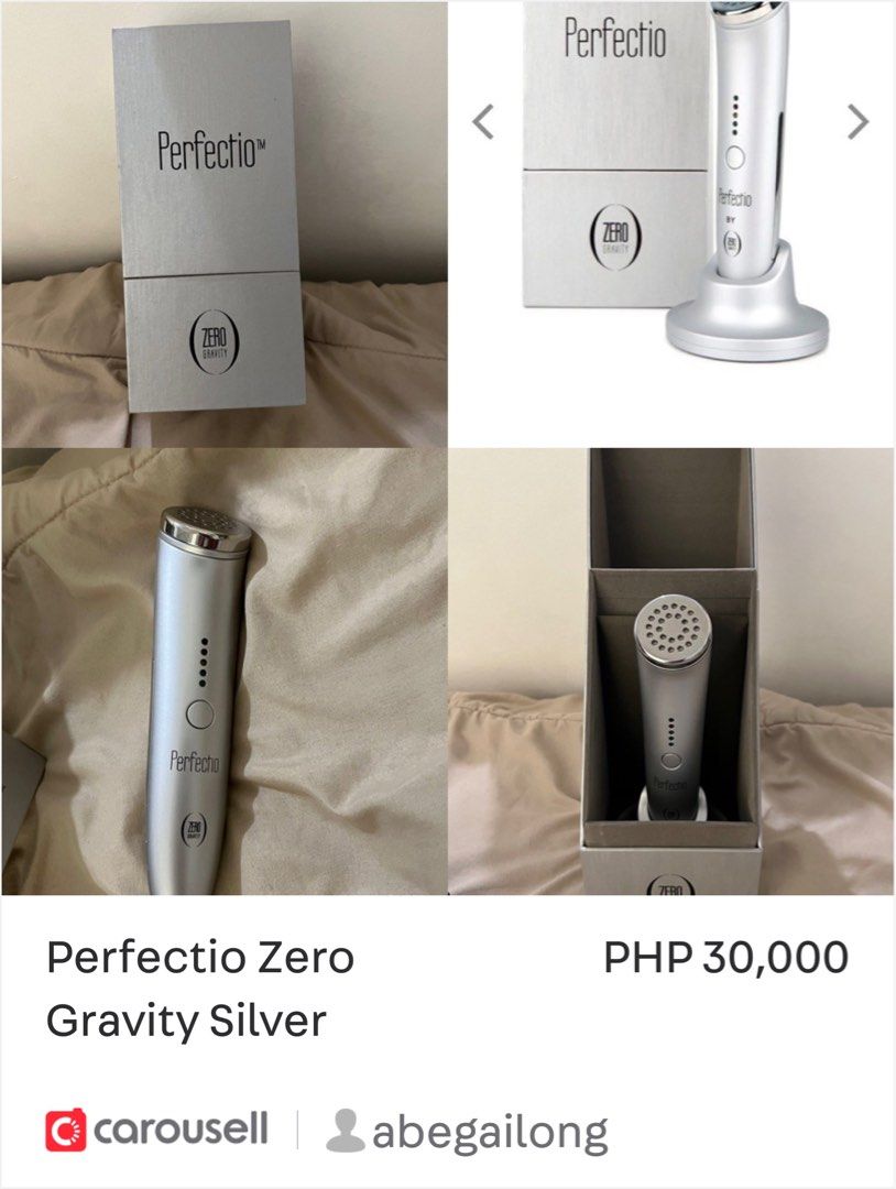 Perfectio Zero Gravity Silver, Beauty & Personal Care, Face, Face Care ...