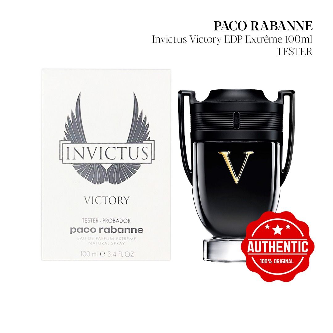 [PERFUME ALLEY] PACO RABANNE INVICTUS VICTORY EDP EXTREME FOR MEN 100ml ...