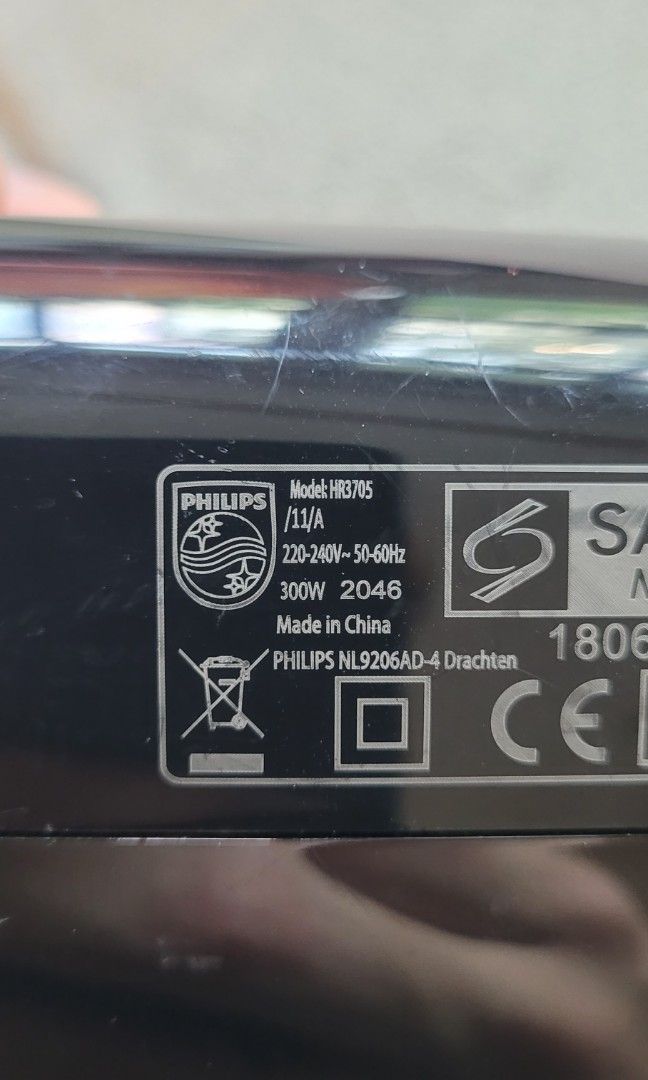 Philips Hand Mixer HR3705, TV & Home Appliances, Kitchen Appliances ...