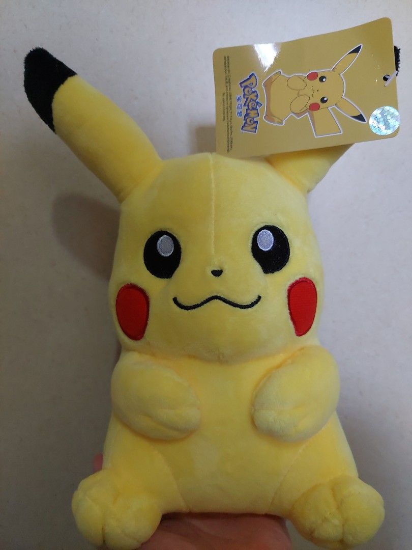 Pikachu soft toy (Fun Claw), Hobbies & Toys, Toys & Games on Carousell