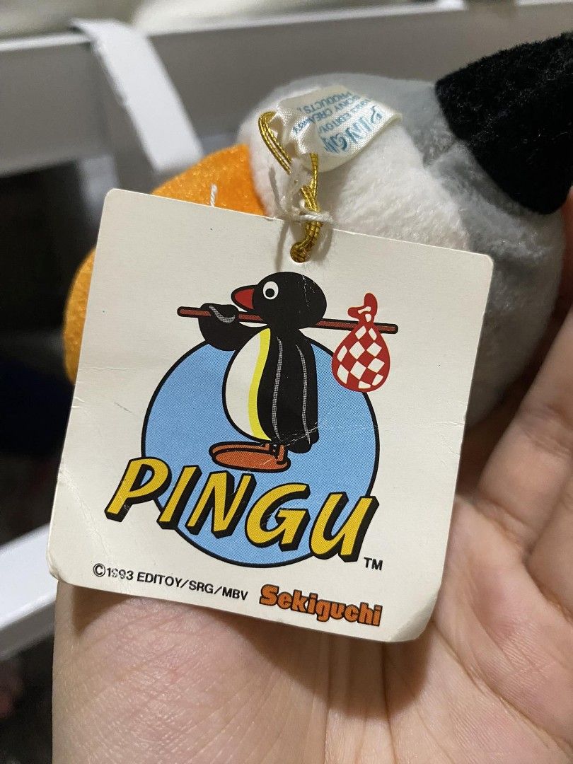 Pinga from Pingu Penguin Plushie Toy on Carousell