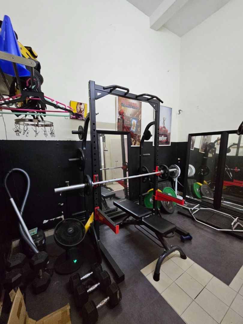 PIVOT HR3250 HEAVY DUTY HALF RACK, Sports Equipment, Exercise & Fitness ...