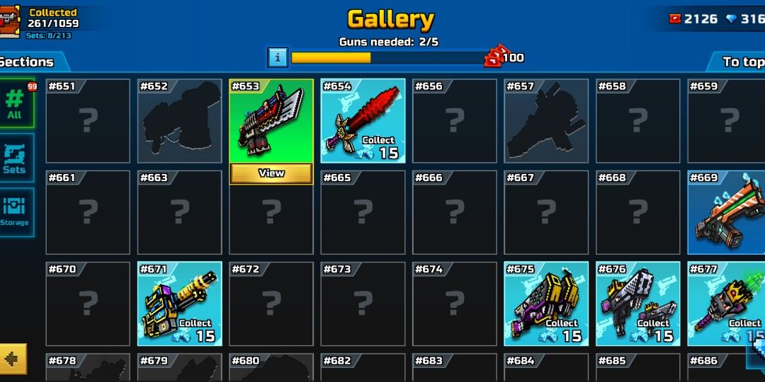 Pixel gun 3d Account , tons of mythical weapons, Video Gaming, Video ...