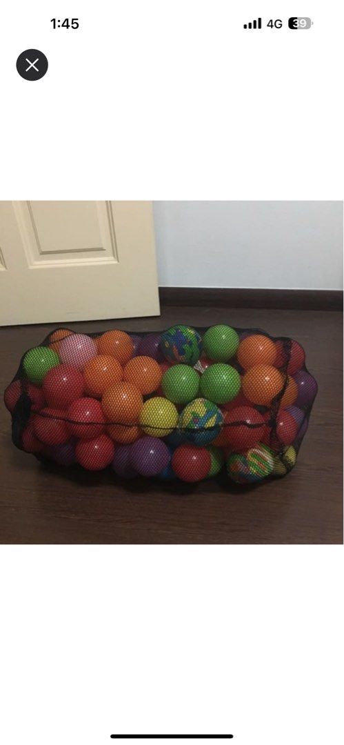 Plastic balls big pack, Hobbies & Toys, Toys & Games on Carousell
