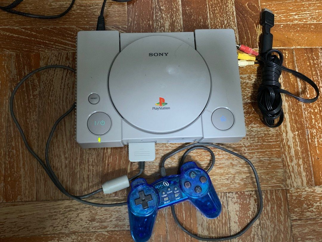 PlayStation one console retro , Video Gaming, Video Game Consoles ...