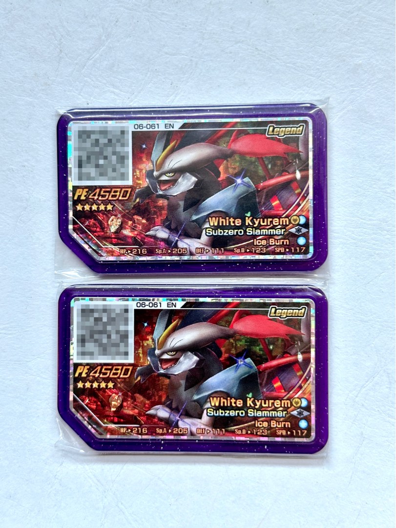 Pokemon Gaole Legend 2 White Kyurem, Hobbies & Toys, Toys & Games on ...