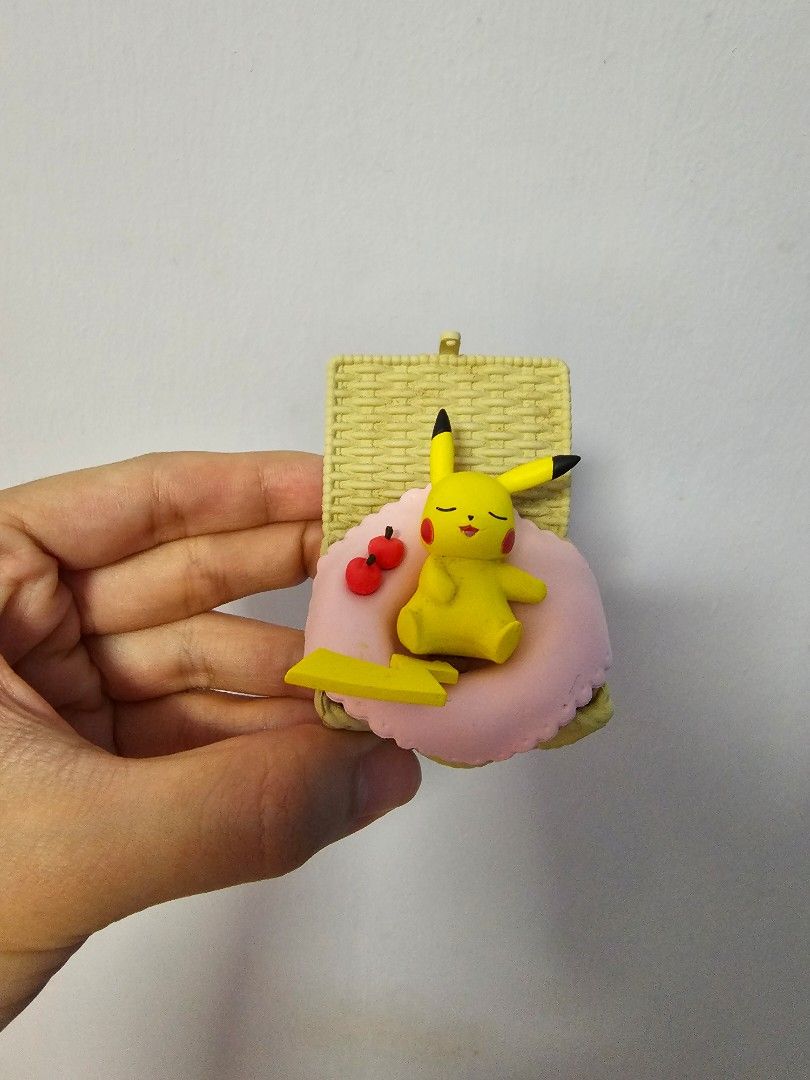 Pokemon Pikachu limited edition utatane basket popmart toy, Hobbies ...