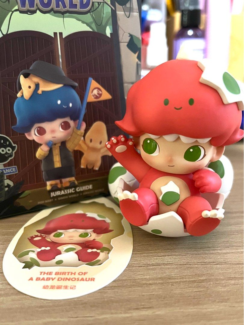 Popmart Dimoo Jurassic Birth of a Baby Dinosaur, Hobbies & Toys, Toys ...