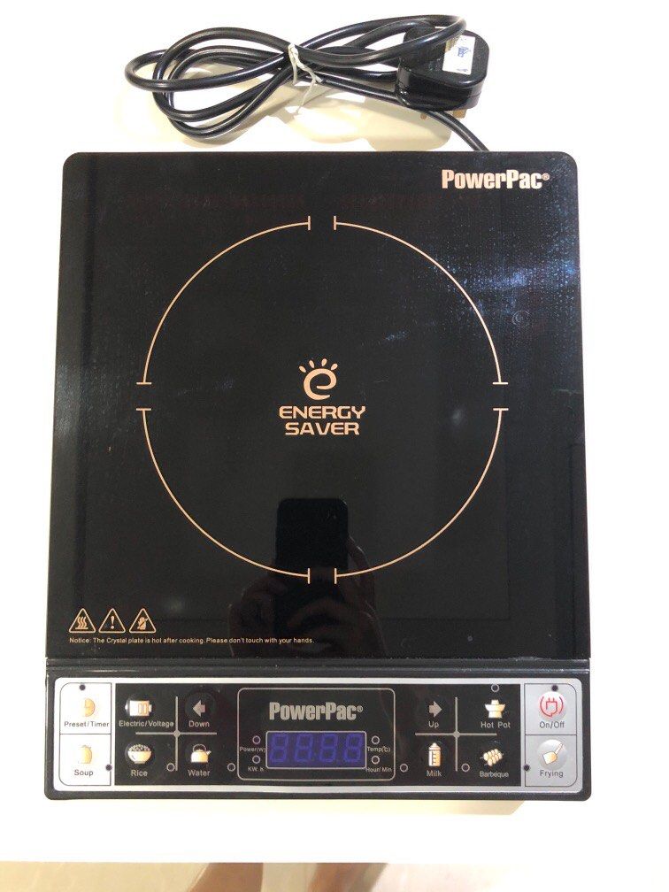 PowerPac Induction Cooker portable, TV & Home Appliances, Kitchen ...