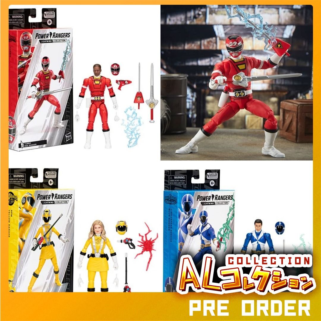 *pre order* Lightning Collection Power Rangers Turbo Red Ranger ...