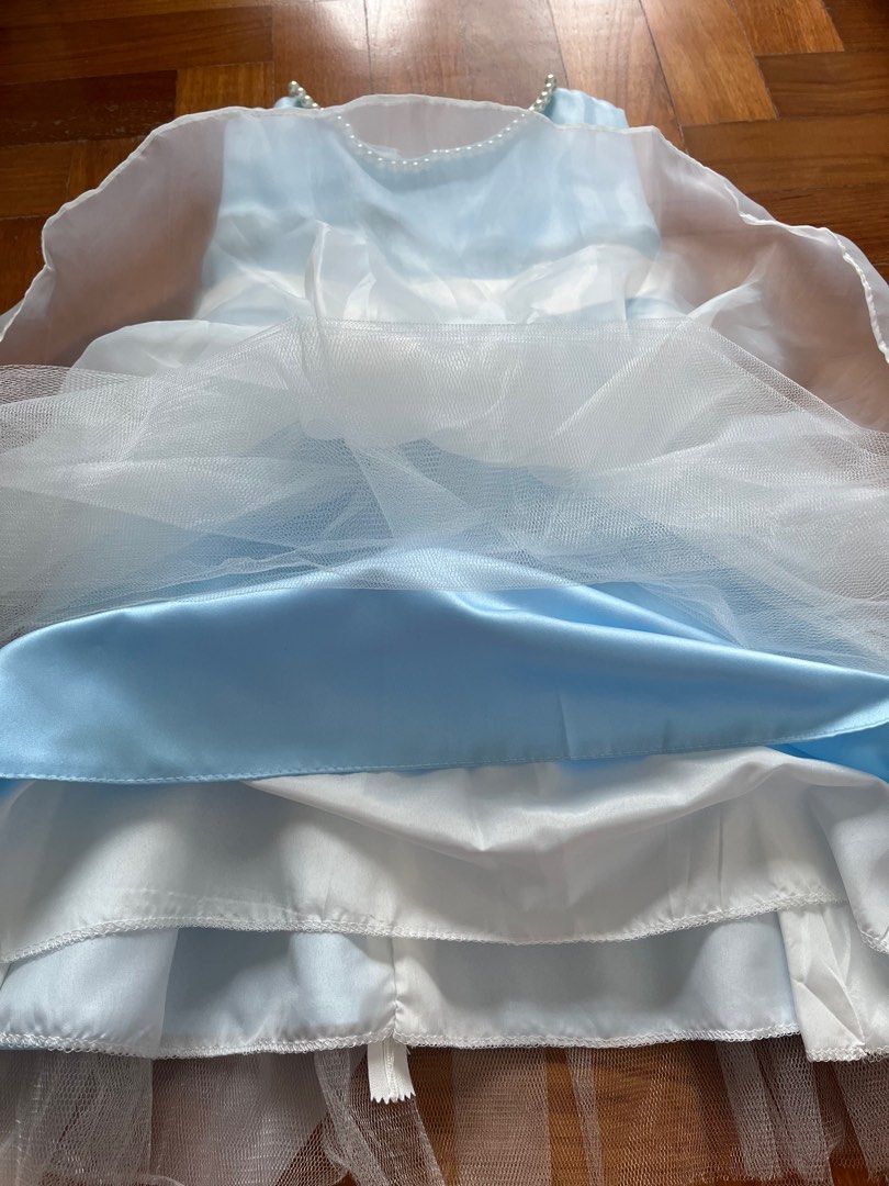 Pretty baby blue dress, Babies & Kids, Babies & Kids Fashion on Carousell