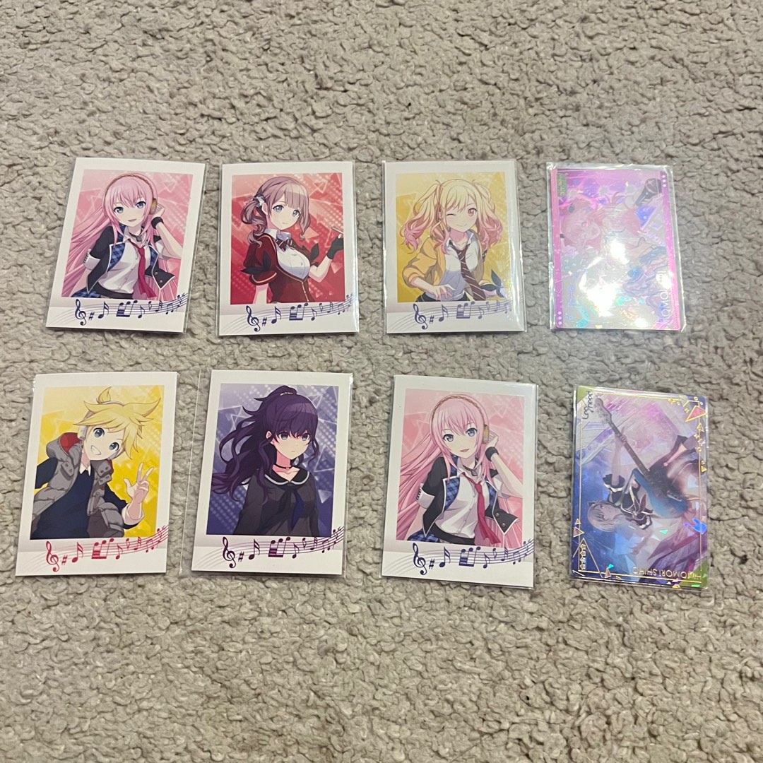 Project sekai Cards, Hobbies & Toys, Memorabilia & Collectibles, J-pop ...